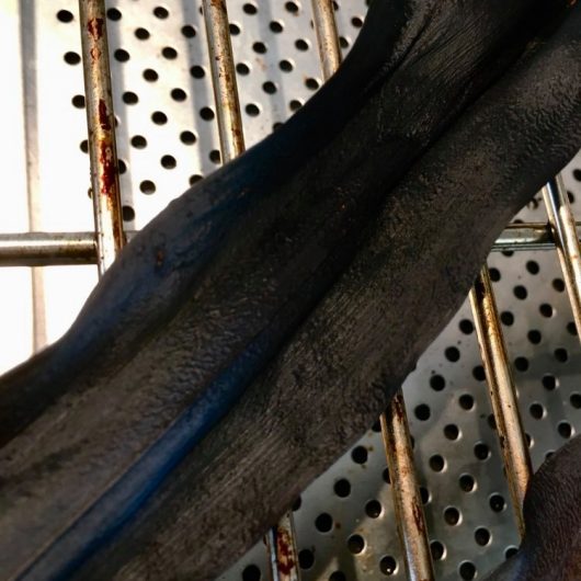 Burnt leek dip with sour cream & hazelnuts - SY Selkie