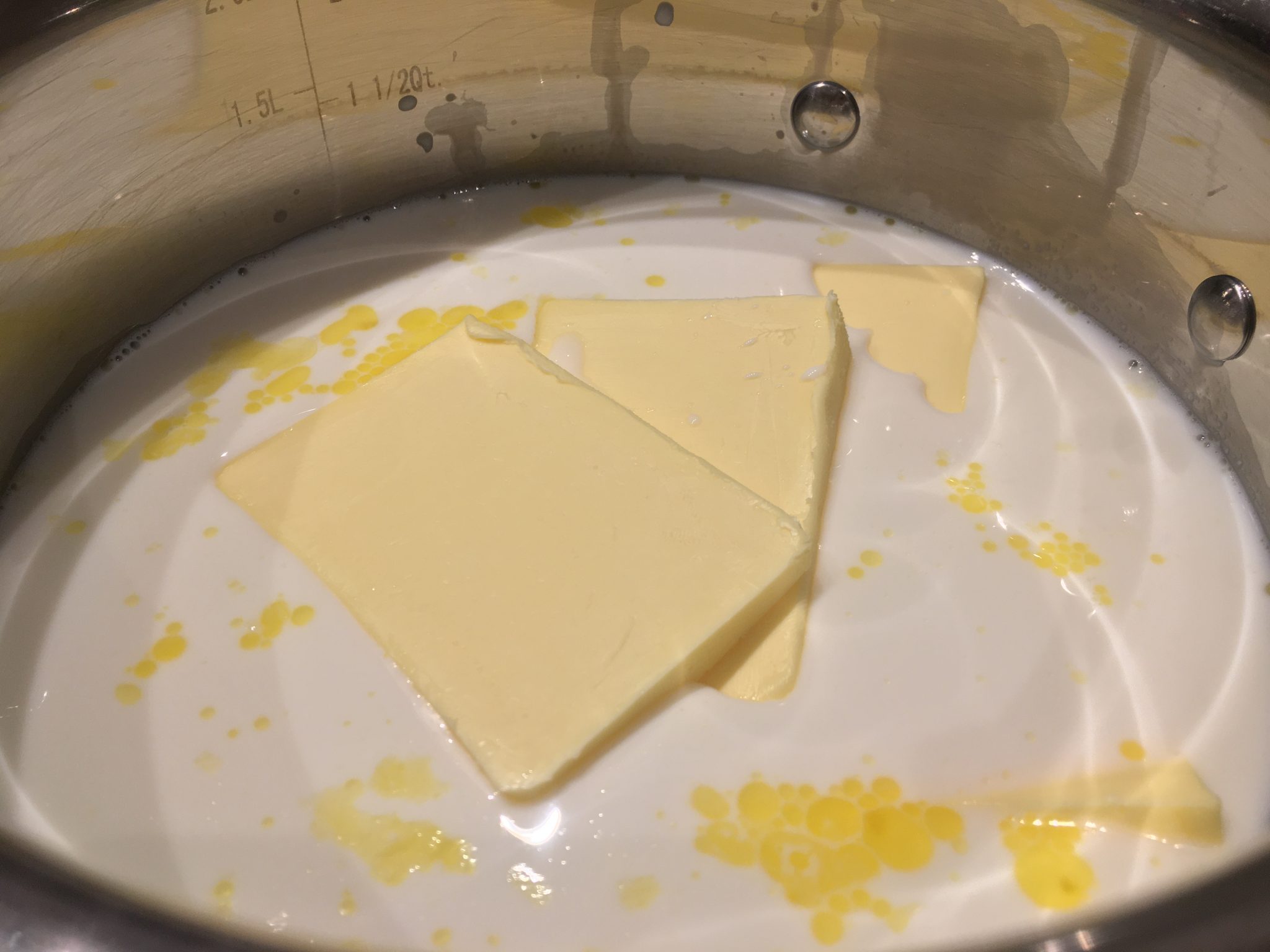 Traditional Norwegian smørgrøt butter porridge from Suldal - SY Selkie