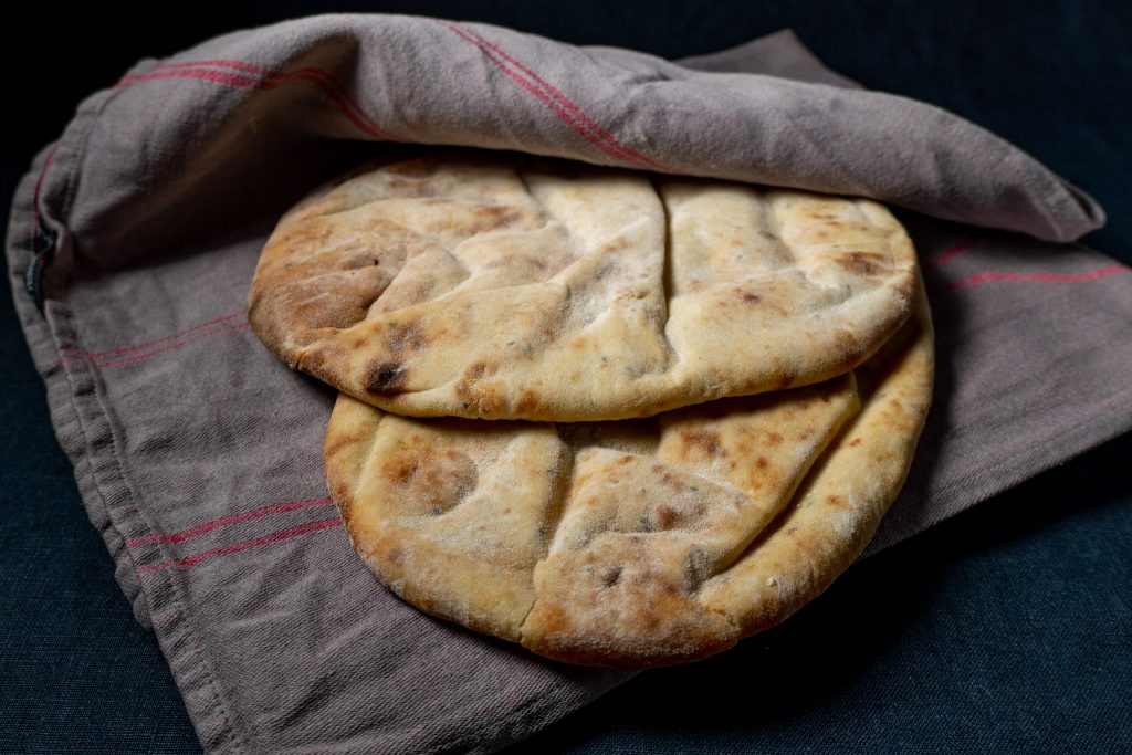 Tasty AF home made naan with nigella seeds - SY Selkie