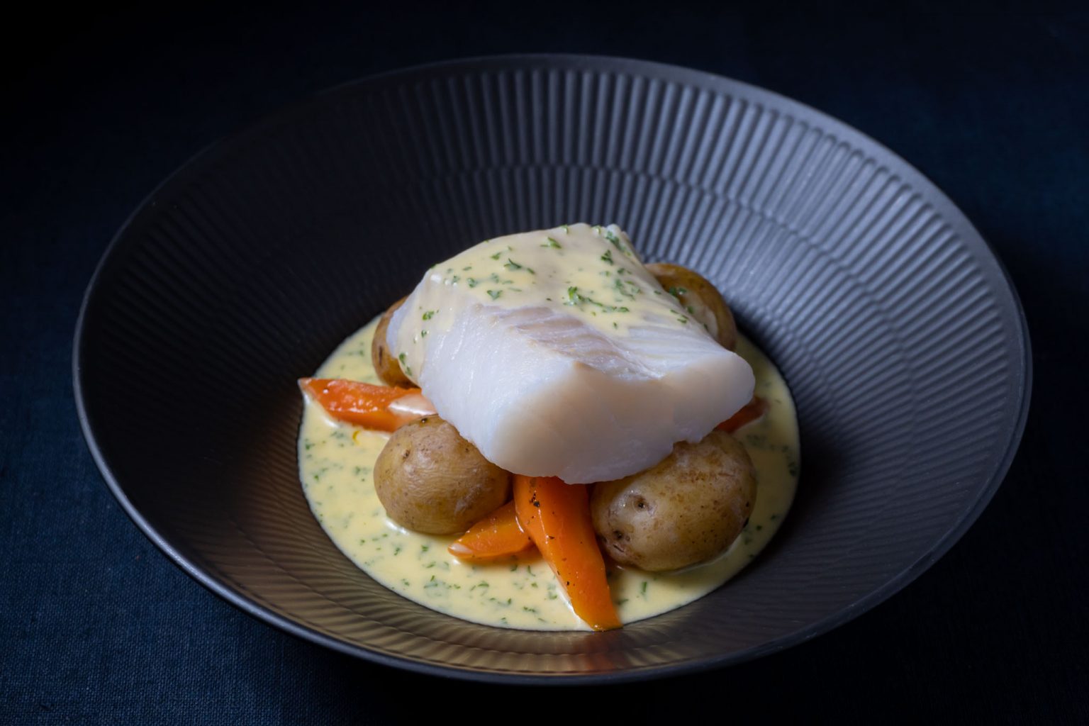 Traditional Norwegian Juletorsk Christmas cod & Sandefjordsmør - SY Selkie